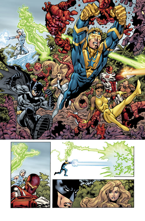 » Blog Archive First look: JUSTICE LEAGUE INTERNATIONAL #1