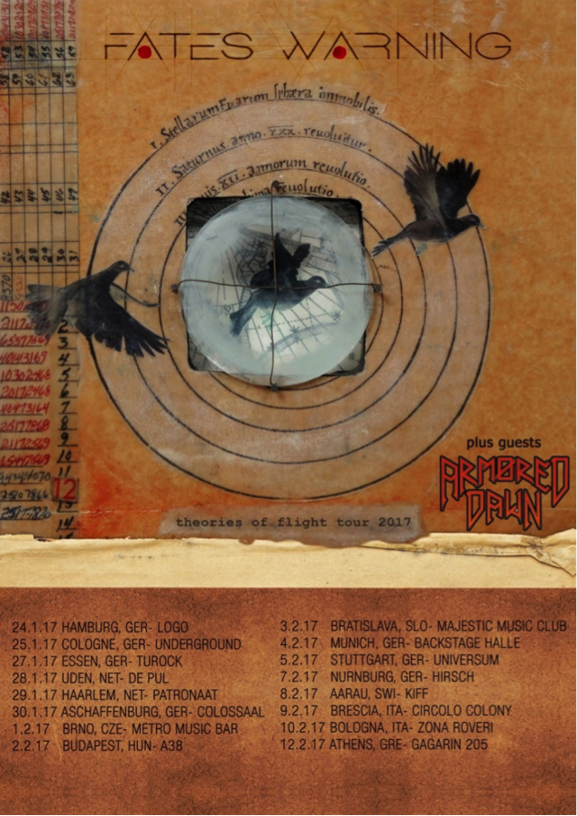 » Blog Archive FATES WARNING - Announce European tour