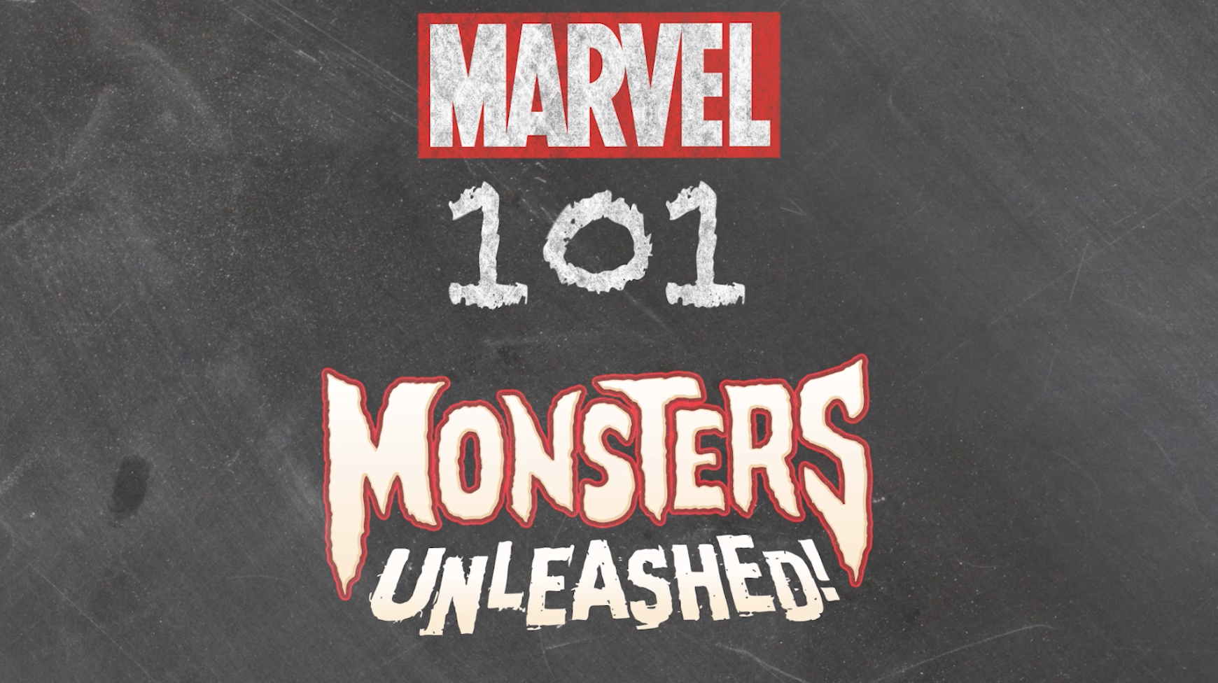 » Blog Archive Marvel Is Taking you to "Monster School"