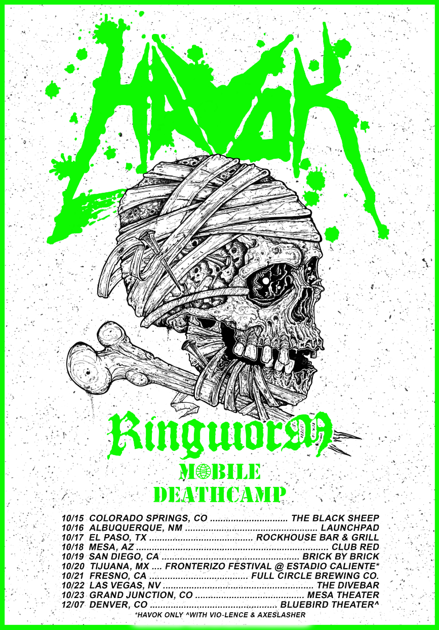 » Blog Archive HAVOK Announces US Headline Tour