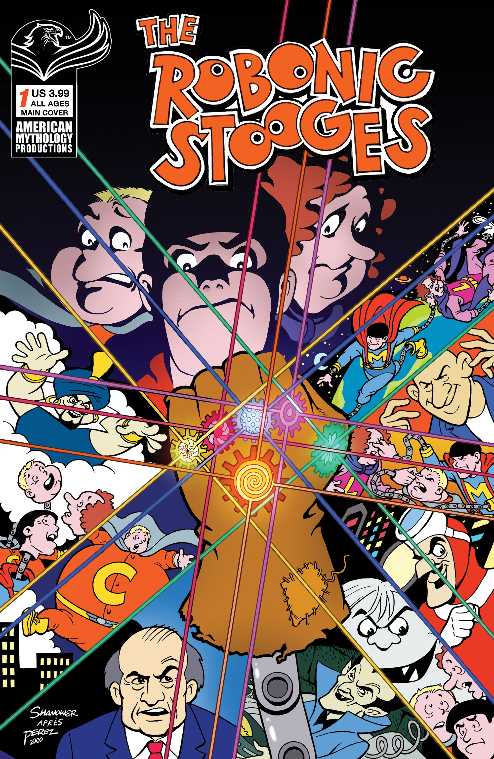 » Blog Archive The Robonic Stooges Return To Comics!